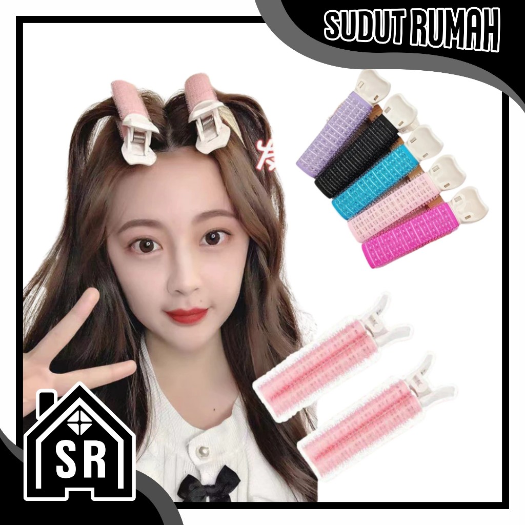 Jual SR Jepit Rambut Gulung / Roll Rambut Jepit Untuk Poni / Roll ...