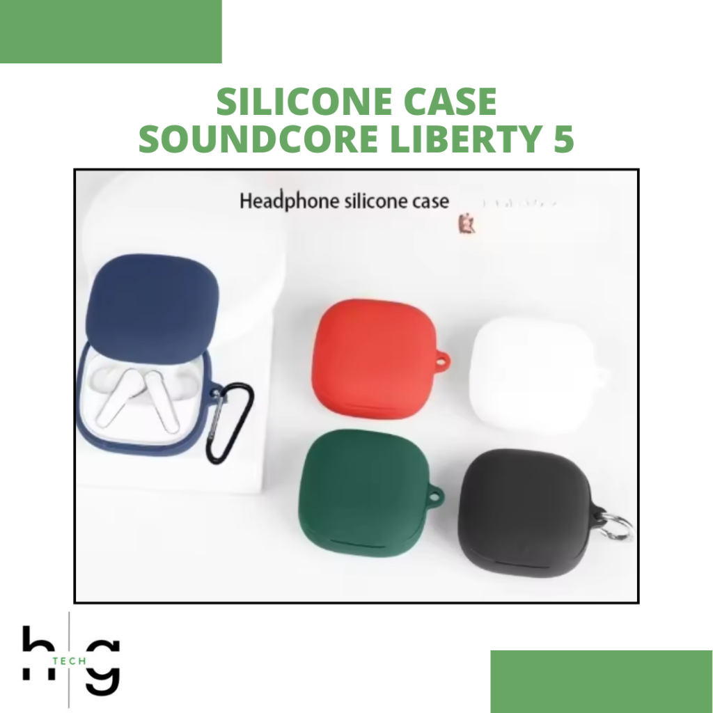 Jual Silicone Case Soundcore Liberty 5 Case Non-slip Silicone Wireless ...