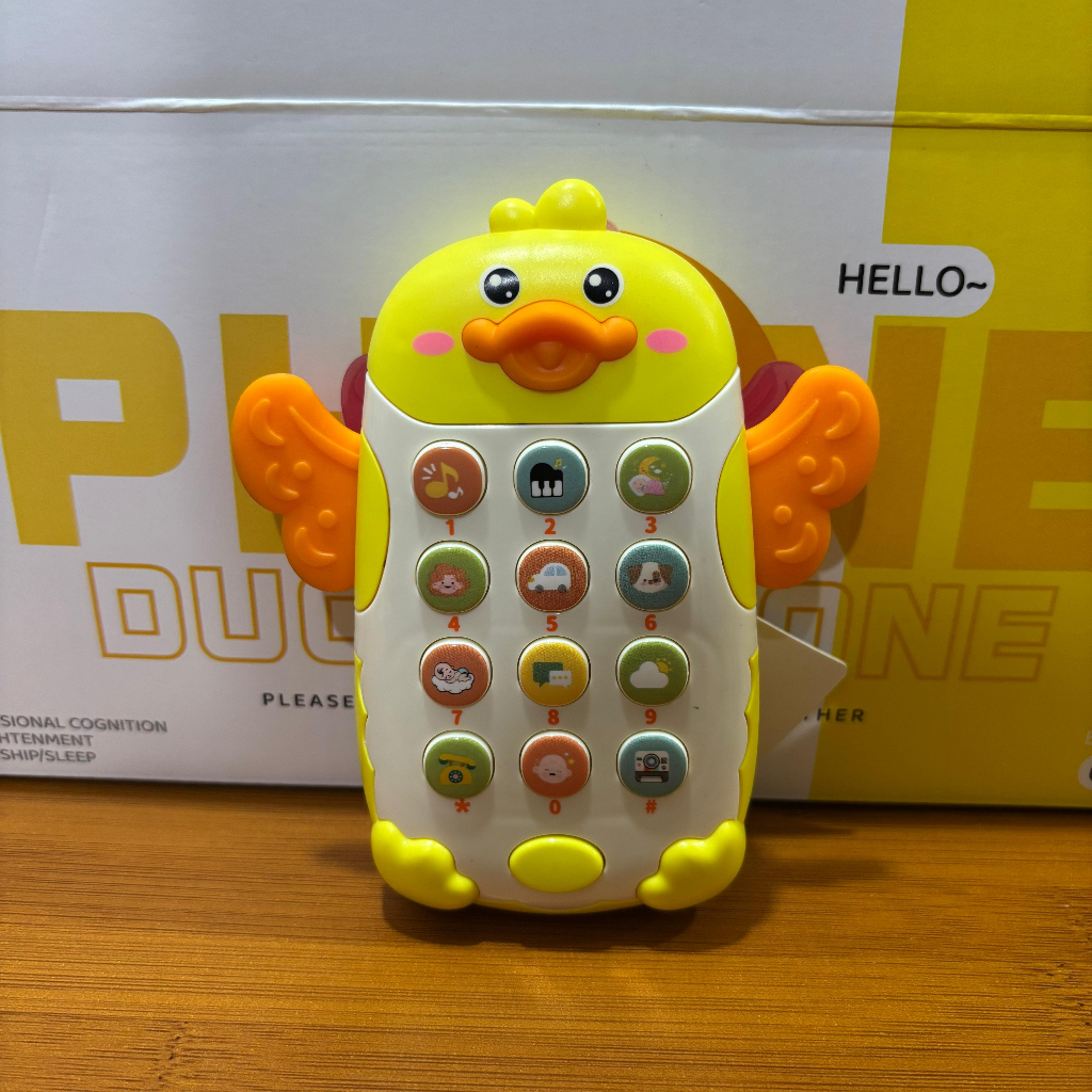 Jual Mainan Edukasi Bayi Telepon Handphone HP Musik Phone duck | Shopee ...