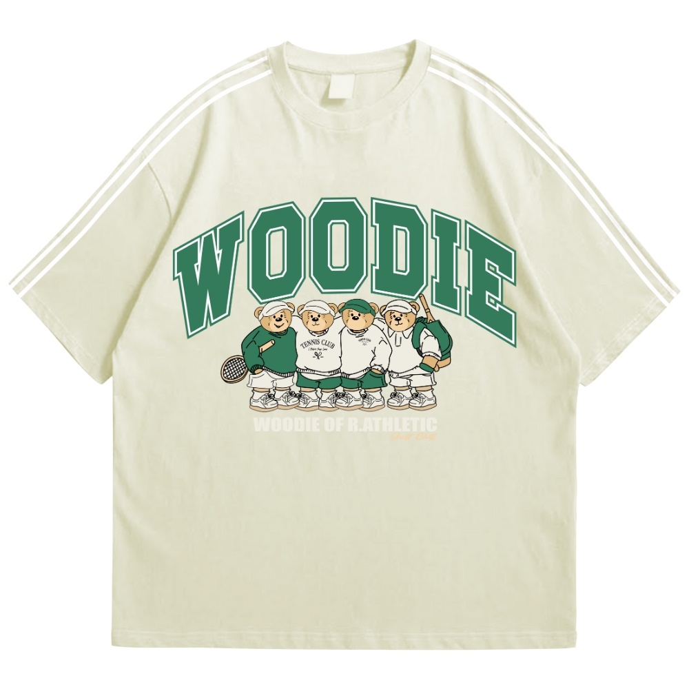 Jual Lover Shop Baju Atasan Kaos Wanita STRIP WODIE FAM GREEN MU ...