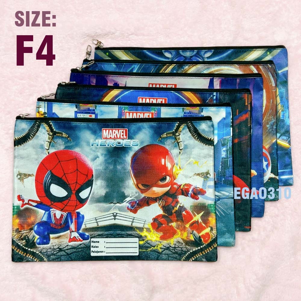 Jual Map Folder Dokumen F4 Kain- Marvel | Shopee Indonesia