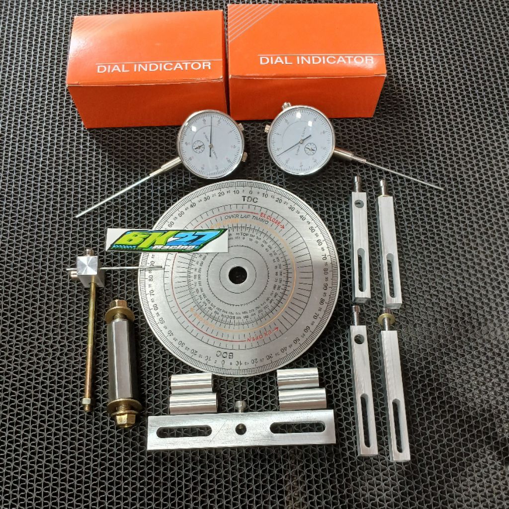 Jual dial motor balap dial indicator busur derajat | Shopee Indonesia