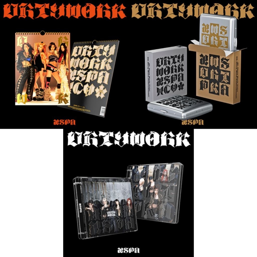 Jual [PRE-ORDER] Single Album AESPA - Dirty Work Dirty Worker / Case / Code ver Sealed PO POB PC ...