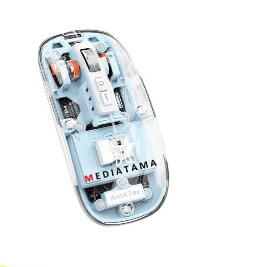 Jual Mouse Wireless Microkingdom Bluetooth Transparan Rechargeable ...