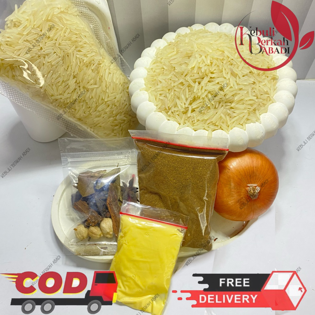 Jual paket hemat 500gr lengkap + BOMBAY masak nasi kebuli briyani khas ...