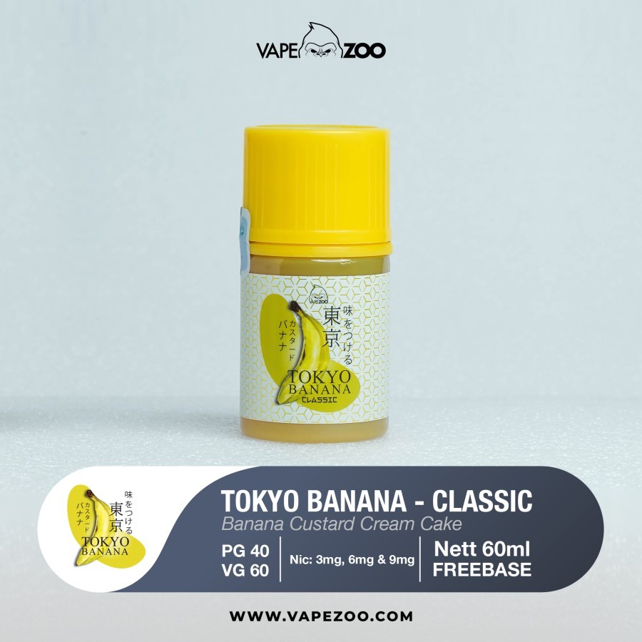 Jual Liquid Tokyo Banana Classic 60ML | Shopee Indonesia