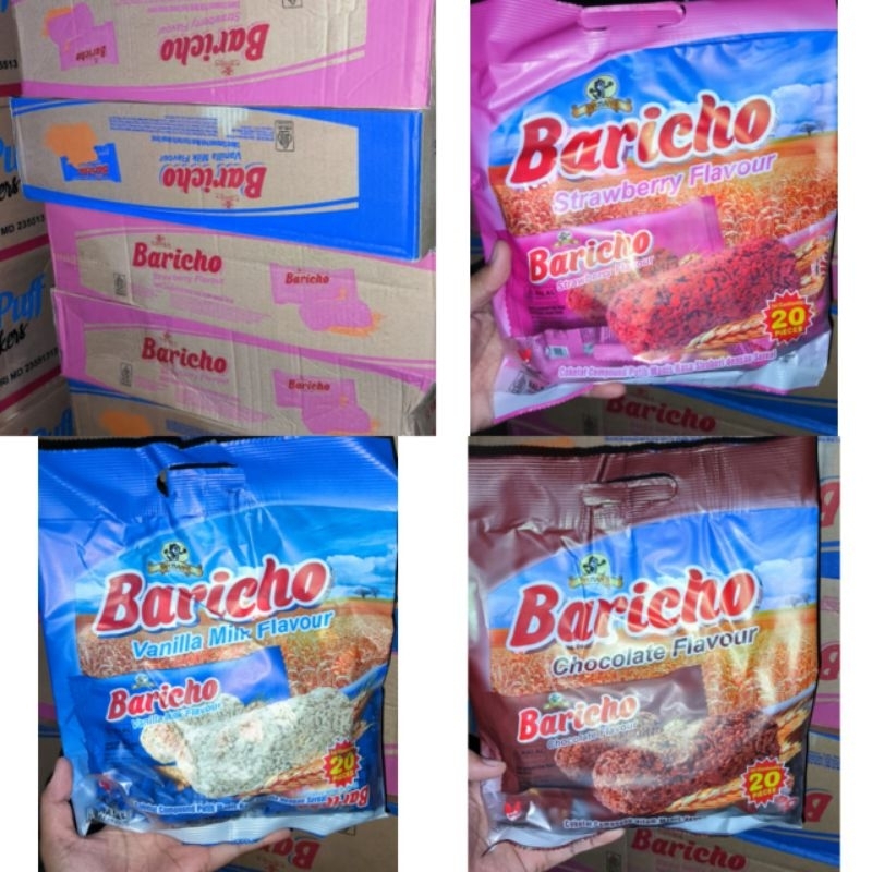 Jual Baricho Sereal Oat Vanila, Coklat dan Strawbery / Snack Sereal ...