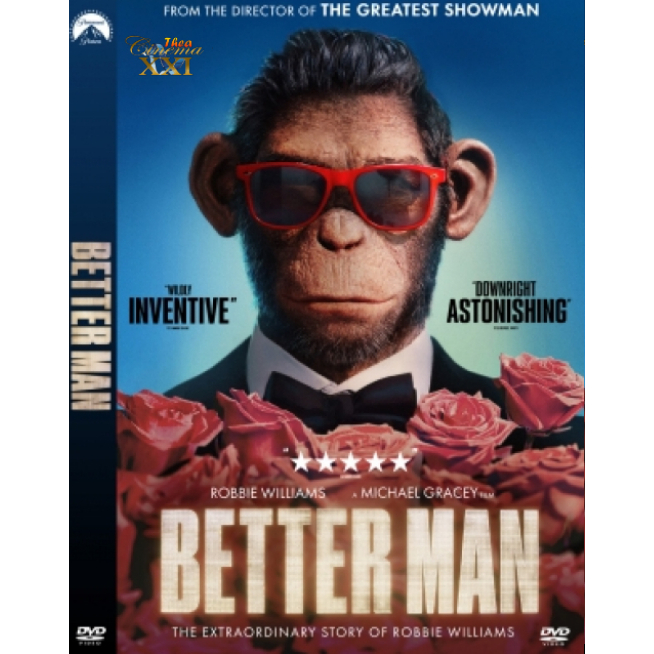 Jual Kaset DVD Movie Box Office : Better Man (2024) | Shopee Indonesia