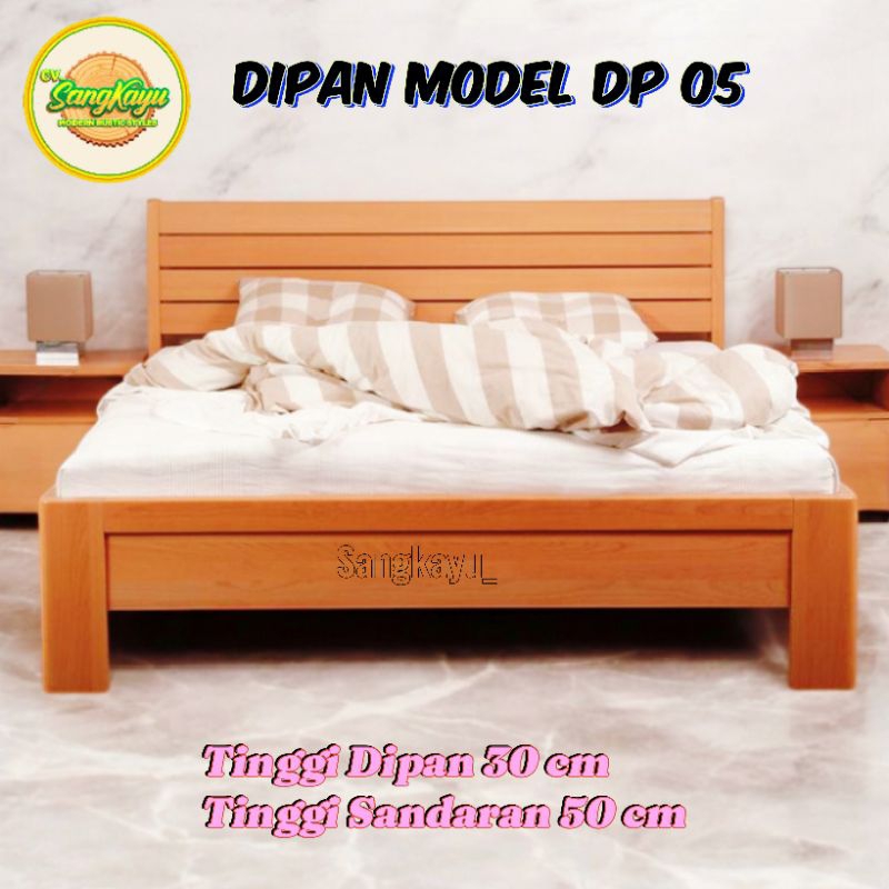 Jual Divan kayu alas tidur model DP 05 dipan kayi solid kokoh ...