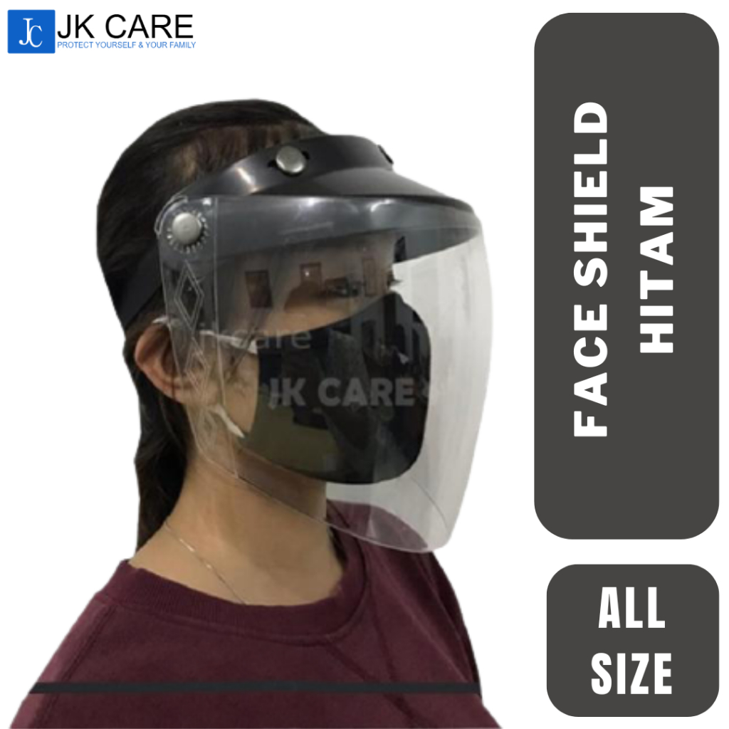 Jual JK Care Face Shield Helm Pelindung Wajah Face Shield APD | Shopee ...