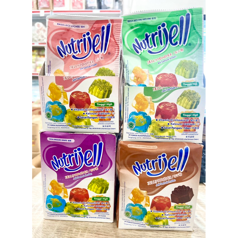 Jual Nutrijel 15g berbagai varian rasa 12pc / 1box | Shopee Indonesia