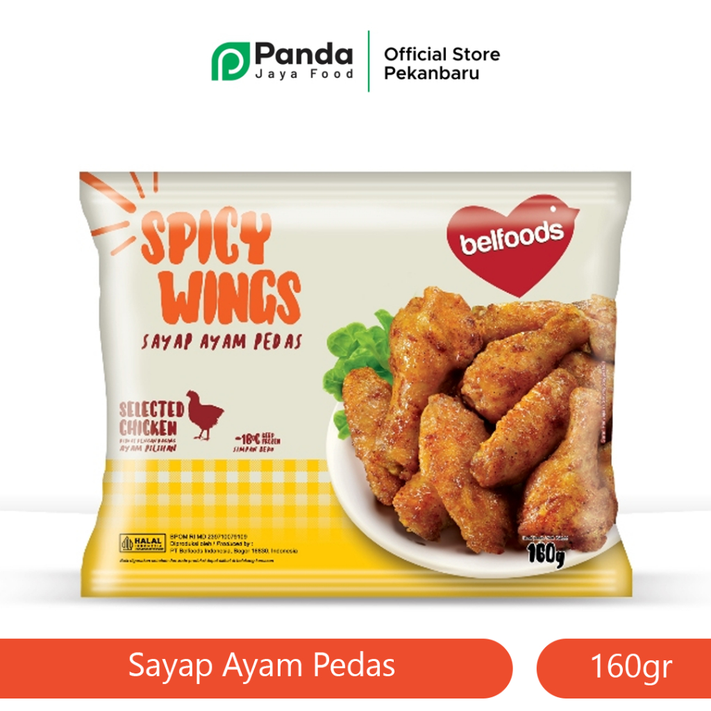 Jual Belfoods Spicy Wings 160 Gram | Shopee Indonesia