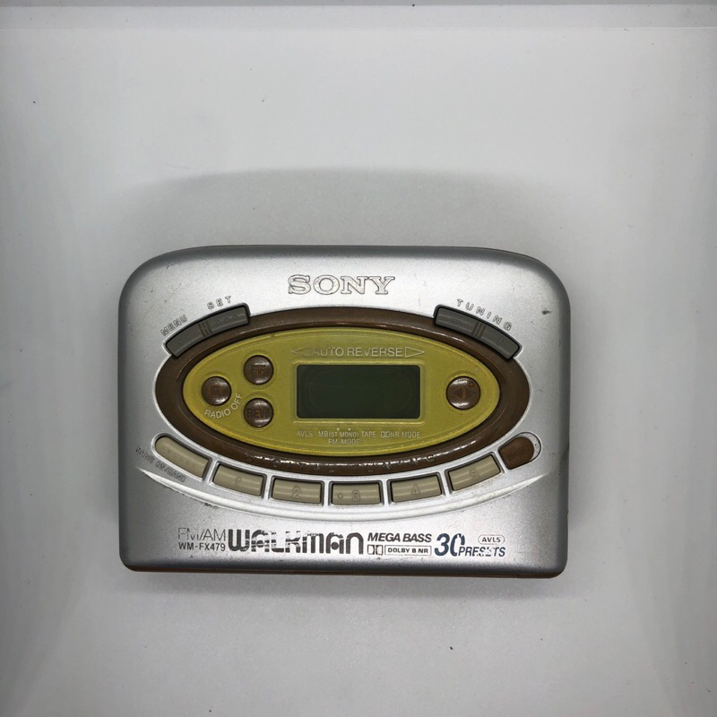 Jual WALKMAN SONY WM-FX479 - Stereo Radio & Tape Cassette Player ...