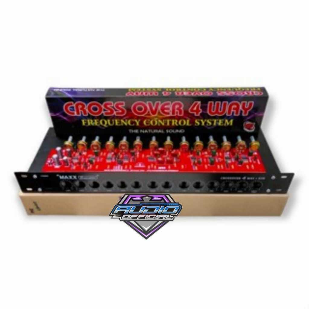 Jual Paket Kit + Box Audio Crossover Aktif 4 WAY Subwoofer Cross Over | Shopee Indonesia