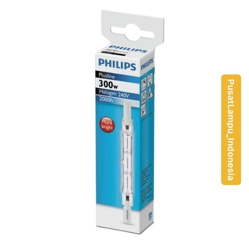 Jual PHILIPS LAMPU HALOGEN STICK 300W 300 WATT 500W 500 WATT 1000W 1000 ...