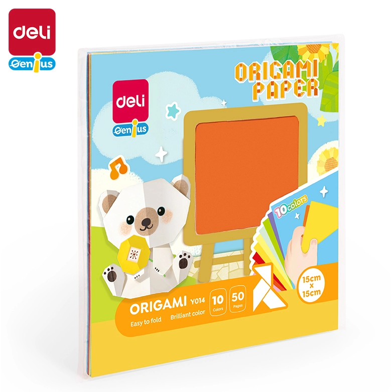 Jual Deli - Kertas Lipat 15x15 / Origami 50 Lembar EY014 | Shopee Indonesia