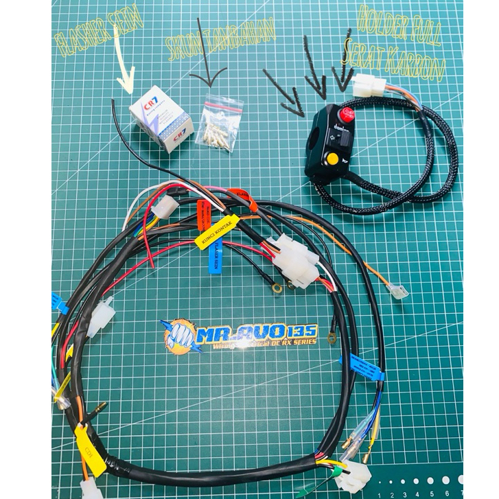 Jual KABEL BODY RX KING S DC MINIMALIS PLUS H0LDER(Domino Sein ...