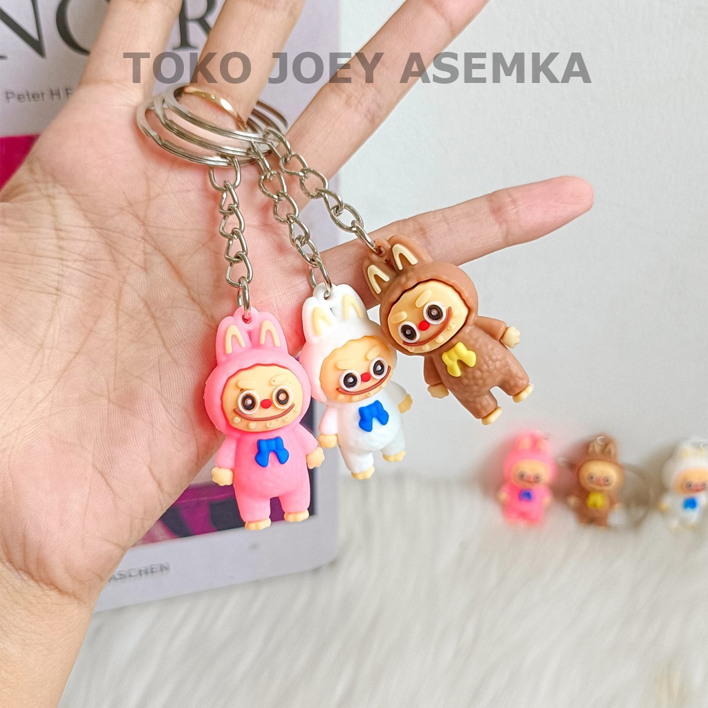 Jual GANTUNGAN KUNCI LABUBU MINI KECIL LISA BLACKPINK GANCI KEYCHAIN ...
