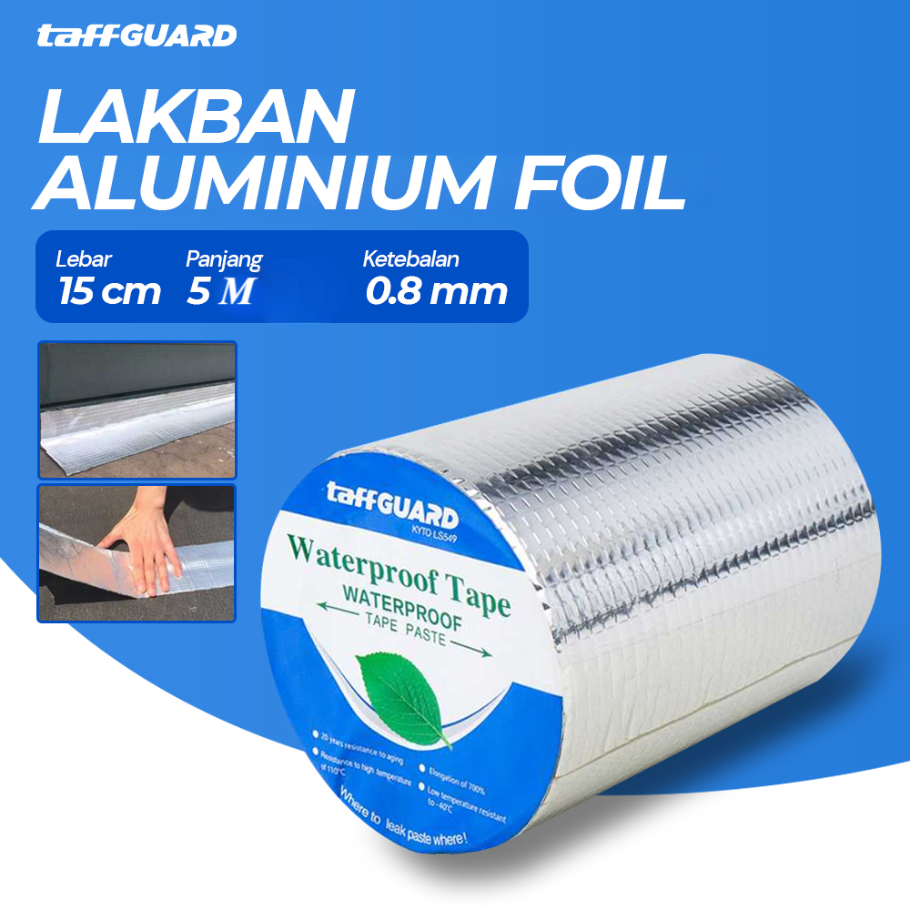 Jual TaffGUARD KYTO Lakban Aluminium Foil Isolasi Atap Genteng Asbes ...