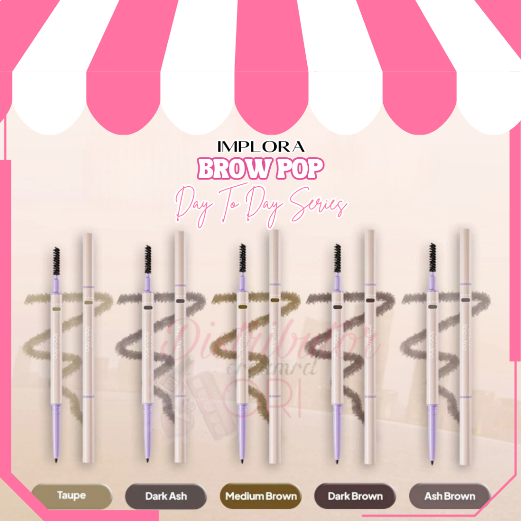 Jual Implora Day To Day Series Brow Pop | BPOM | ORIGINAL | Shopee ...