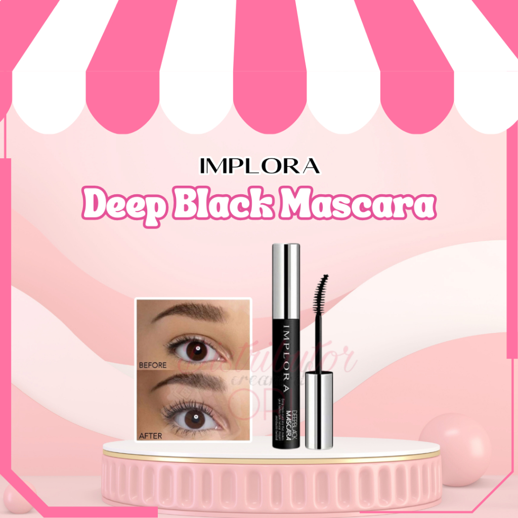 Jual Implora Deep Black Mascara 100% Original / MASKARA | Shopee Indonesia