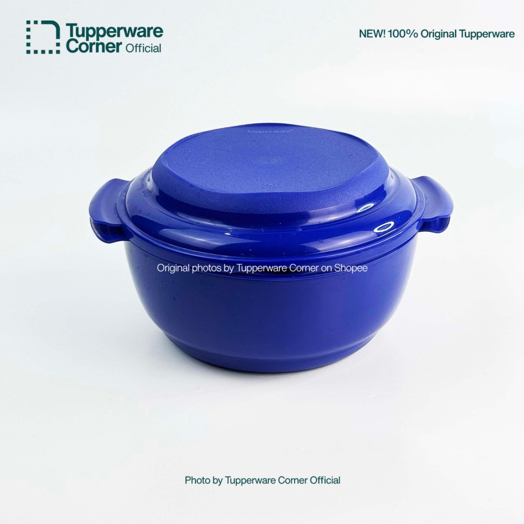 Jual TUPPERWARE VAPOREIRA (KUKUSAN MICROWAVE)WARNA NAVY KAPASITAS 2,5L ...
