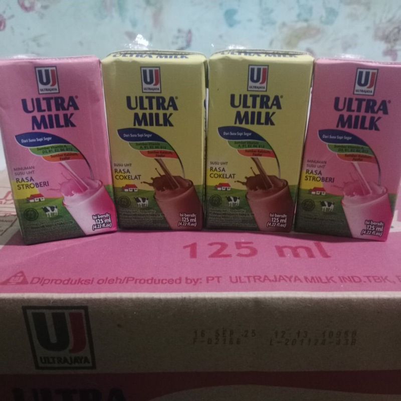 Jual susu ultra milk 125 ml | Shopee Indonesia