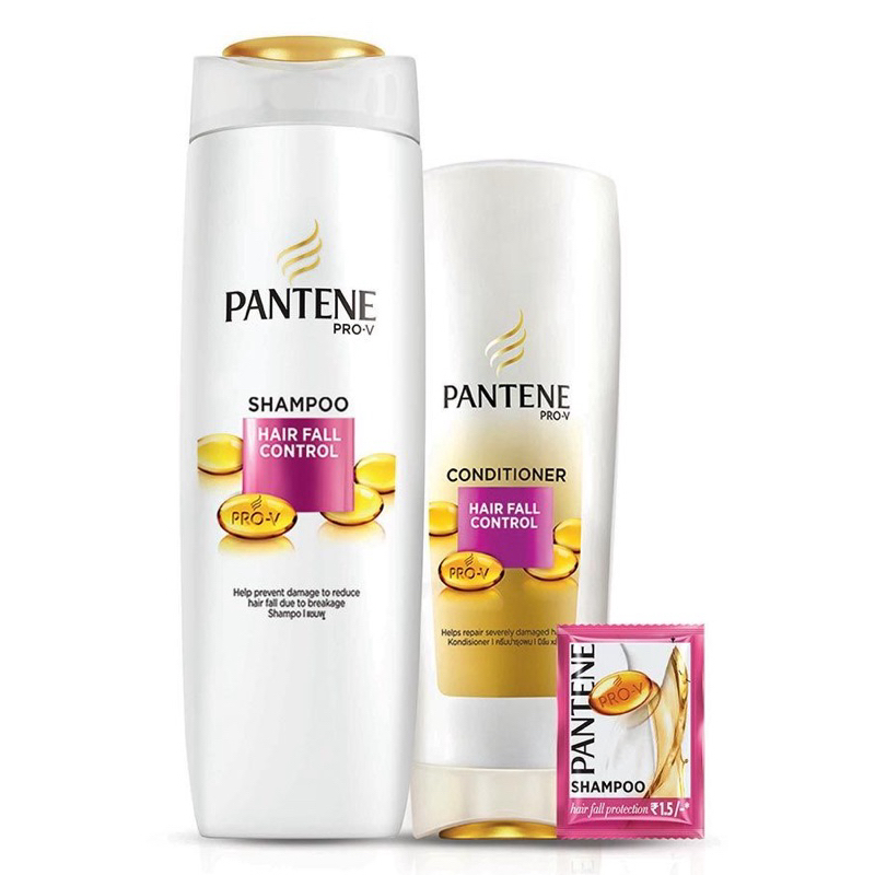 Jual Pantene Pro-V Hair Fall Control Shampoo dan Conditioner | Shopee ...