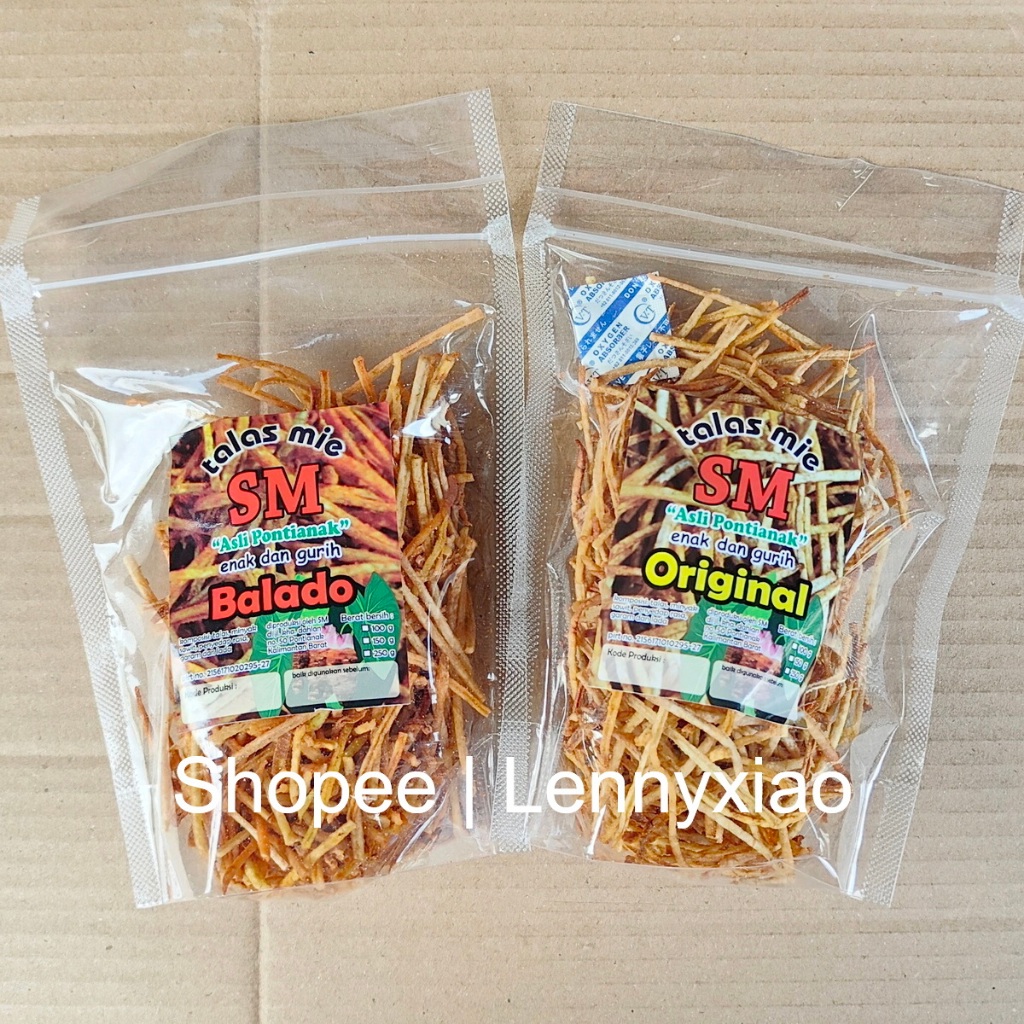Jual Snack MIE Talas Tipis Halus SM MIE - Paling Enak dan Gurih Khas ...