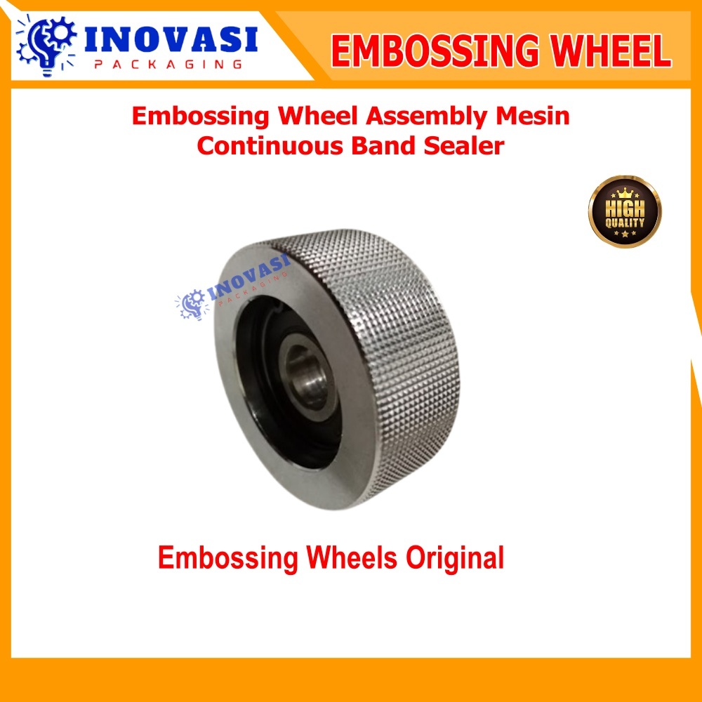 Jual Embossing Wheel Roller Assembly Roda Roll Press Mesin Continuous ...