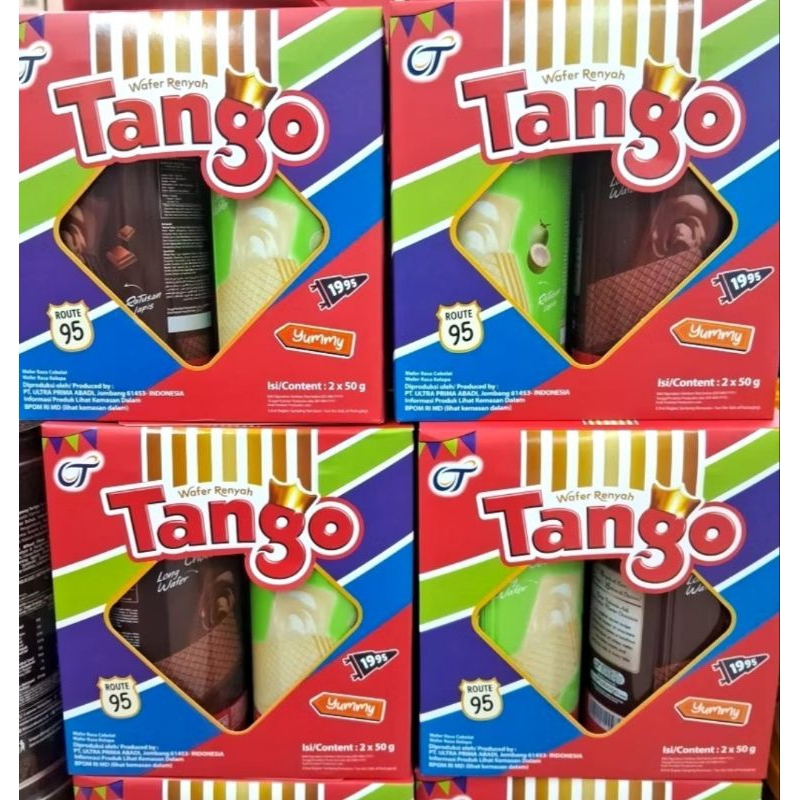 Jual TANGO Wafer box hampers lebaran isi 2pcs | Shopee Indonesia
