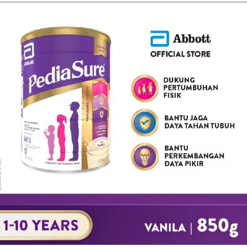 Jual Pediasure Triplesure madu//vanilla exp 2026// 800 Gram | Shopee Indonesia