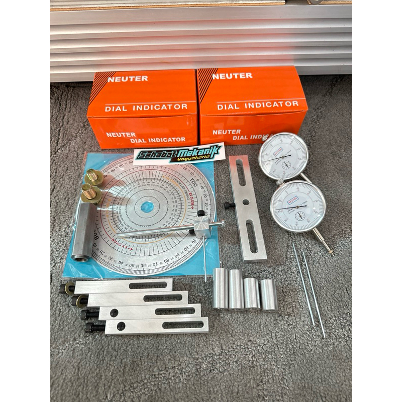 Jual paket lengkap busur derajat set dial set indikator busur motor ...
