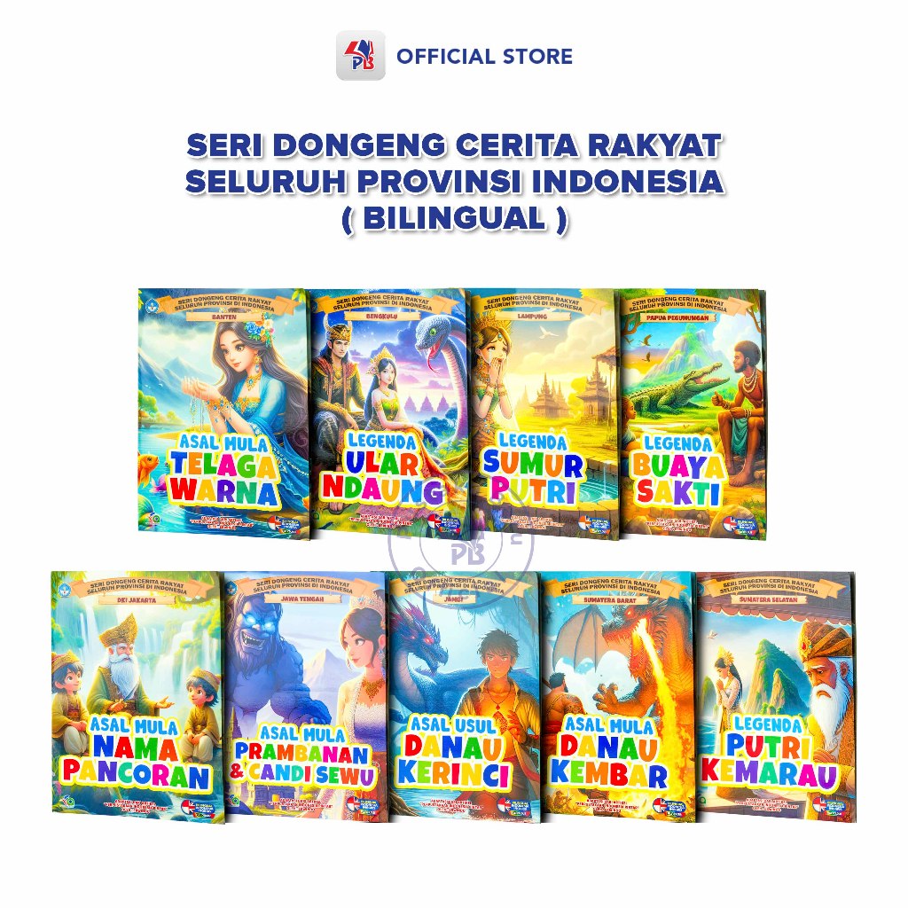 Jual Buku Cerita Anak Bergambar / Seri Dongeng Cerita Rakyat (Bilingual ...