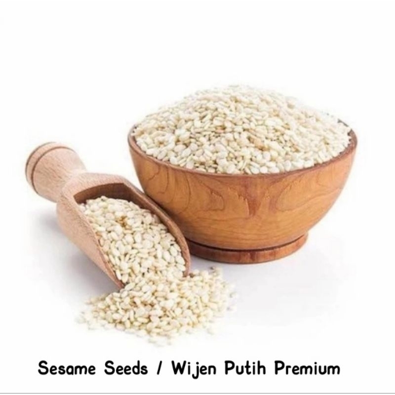 Jual Wijen Putih SUPER Sesame Seed Premium REPACK | Shopee Indonesia
