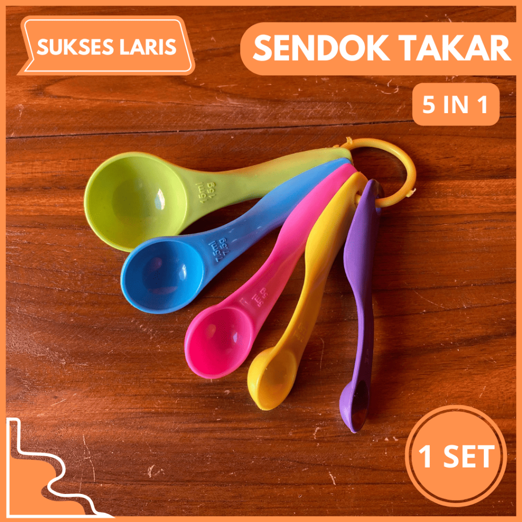 Jual SENDOK TAKAR | SENDOK UKUR | SENDOK TAKAR SET | Shopee Indonesia