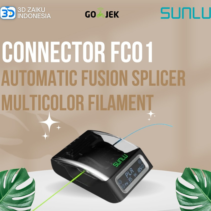 Jual Original Sunlu Filament Connector FC01 Automatic Fusion Splicer Multicolor Filament ...