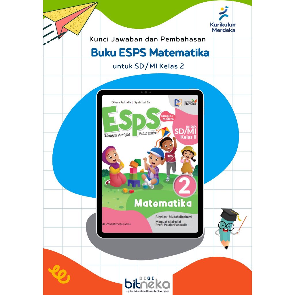 Jual Kunci Jawaban Buku ESPS Matematika SD/MI Kelas 2 Kurikulum Merdeka-Erlangga | Shopee Indonesia