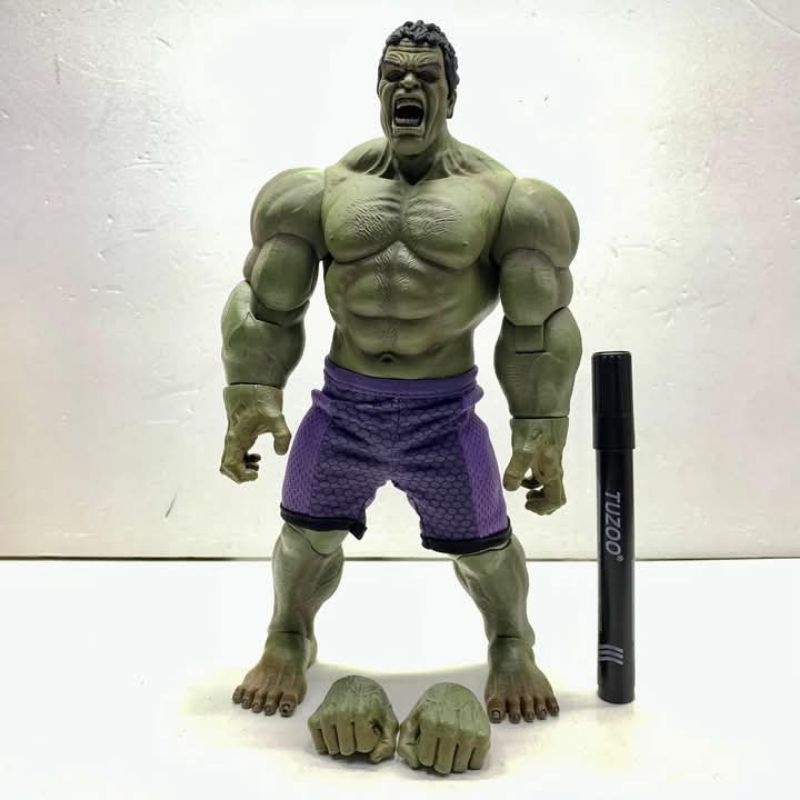 Jual Mainan action avengers hulk mini hot toys big figure scream Tinggi ...