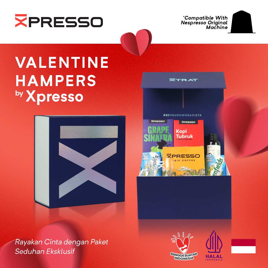 Jual Xpresso - Hampers Valentine By Xpresso - (Coffee Capsule - Drip ...