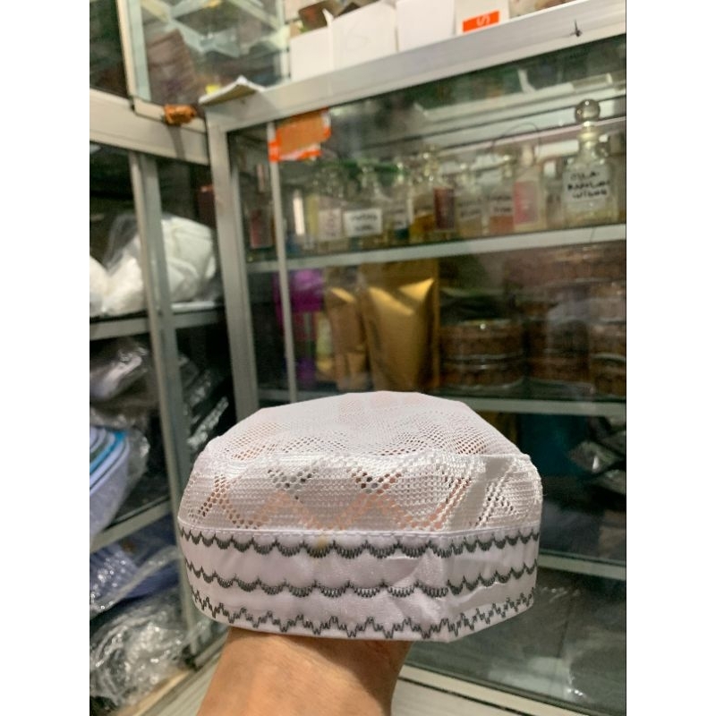 Jual Kopiah Madinah/Kopiah Madinah motiv/Kopiah Hajir/Kopiah Lulu ...