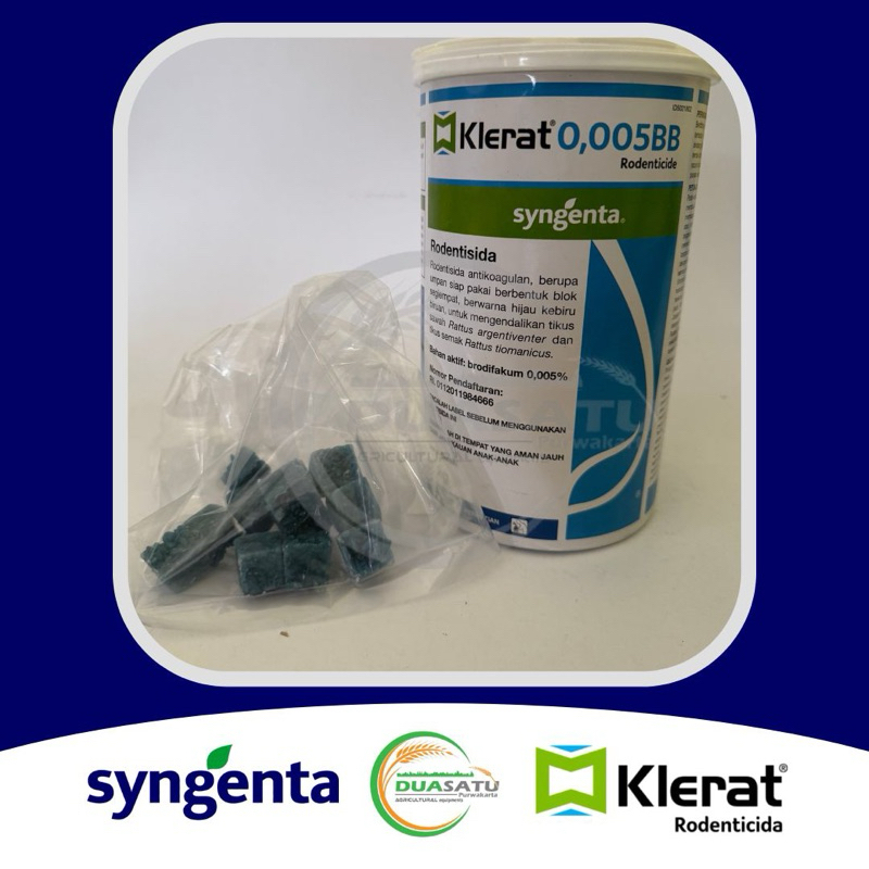 Jual Rodentisida Syngenta Klerat 0.005BB | Shopee Indonesia