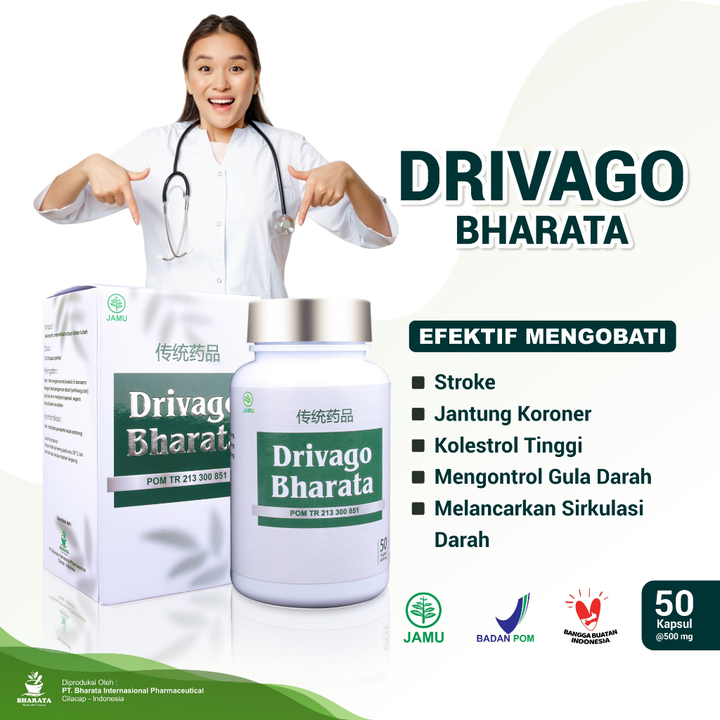 Jual Obat Stroke Paling Ampuh Drivago Bharata - Obat Stroke Ringan ...