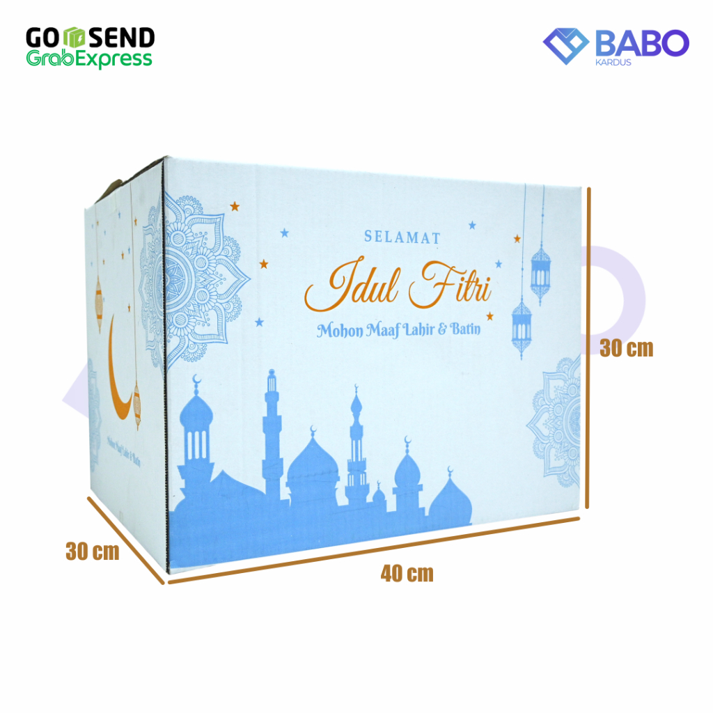 Jual Box Parcel 40x30X30 (Besar) Kardus/Parcel/Parcell/Lebaran/Idul ...