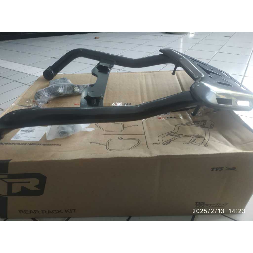 Jual BREKET BOX BELAKANG/Rear Rack TVS RONIN KODE NR221300 | Shopee ...