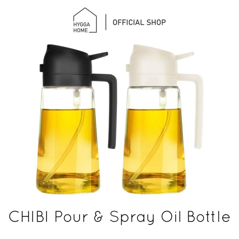 Jual Hygga Home CHIBI Multifunctional Oil Bottle 2in1 Pour and Spray ...