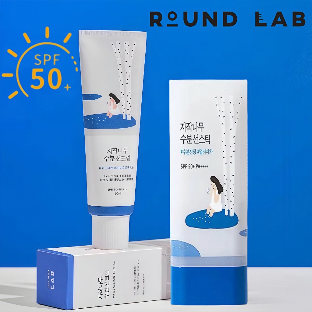 Jual Round Lab Sunscreen Birch Juice Moisturizing Sun Cream SPF 50+ PA ...