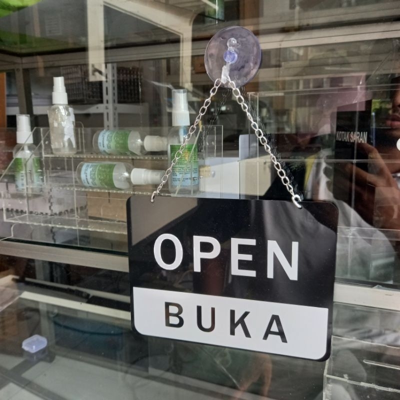 Jual OPEN CLOSE AKRILIK PREMIUM | Shopee Indonesia
