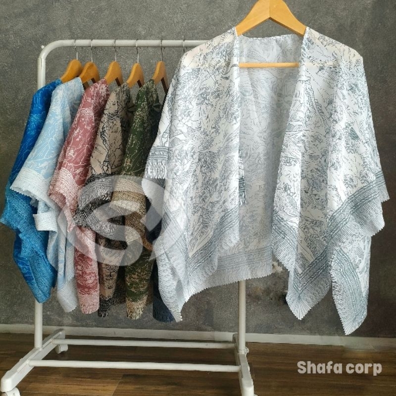 Jual OUTER BATWING SCARF kardigan baju kondangan | Shopee Indonesia