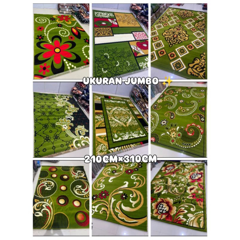 Jual [COD] Karpet Moderno Ukuran jumbo 210×310 desain modern, Karpet ...